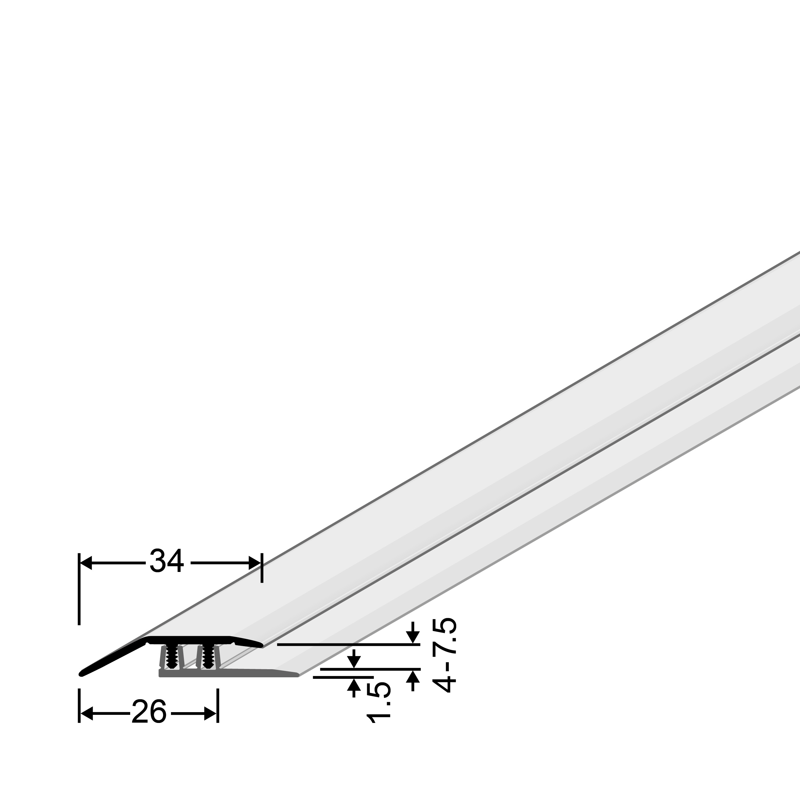 SPS 100 profil de raccord | 51015127270